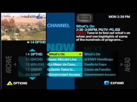 Tutorial: Recording with Multi-Room DVR from Optimum