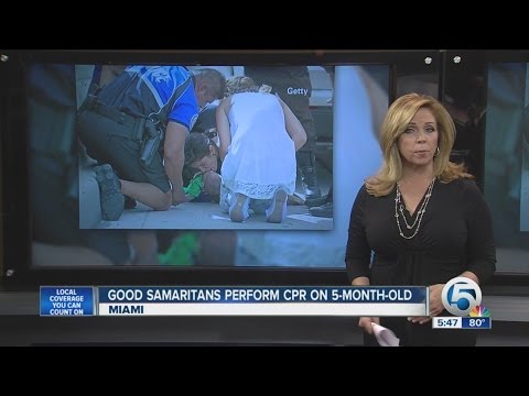 Good Samaritans perform CPR on 5-month-old