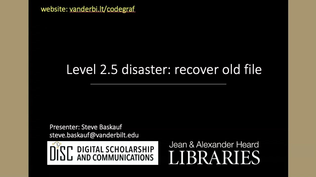 019f Recovering an old file using GitHub