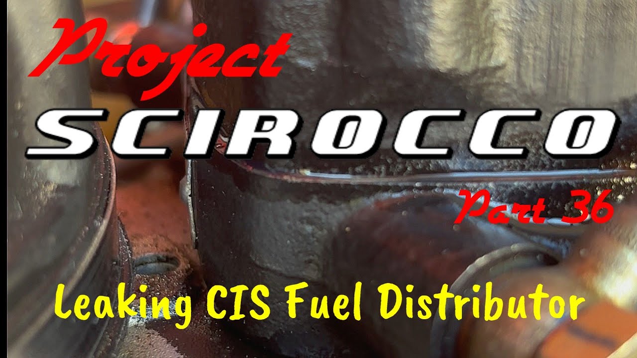 1985 VW Scirocco Mk2 | Part 36 - Leaking (Rebuilt) CIS Fuel Distributor