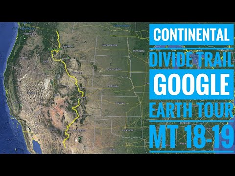 CDT Montana 18-19 Google Earth Tour