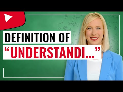 Dictionary meaning of UNDERSTANDING and Sentence example