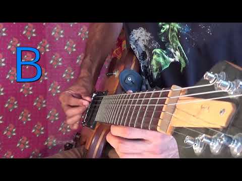 C# Standard Guitar Tuner - C# F# B E G# c# - C Sharp Standard Guitar Tuning