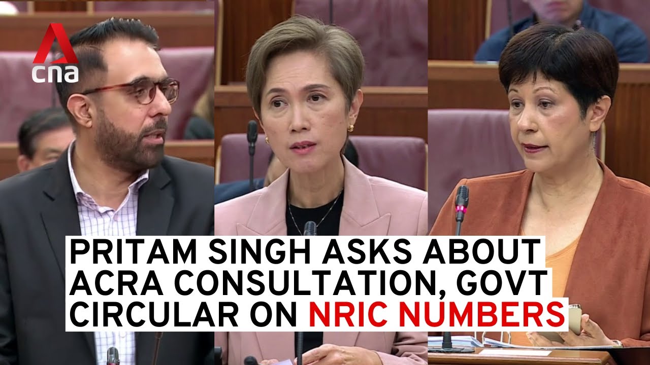 ACRA's Stance on NRIC Numbers: A Parliamentary Inquiry | Galaxy.ai