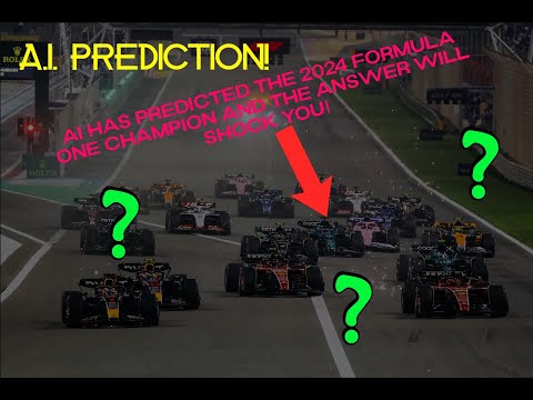 Formula One 2024 Winner Prediction by Artificial Intelligence (A.I.)!