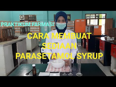 Cara Membuat Parasetamol Syrup