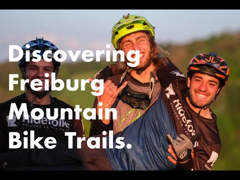 Discovering mountain bike trails in Freiburg with Moritz