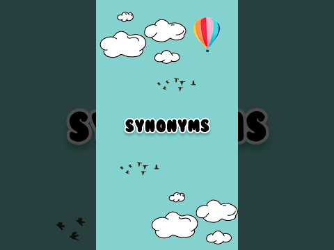 Learn the meaning and use of synonyms #shorts #trending #synonyms #viral #ielts #esl #learning