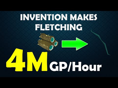 [RS3] Invention: Fletching is 5M/Hour PROFIT!