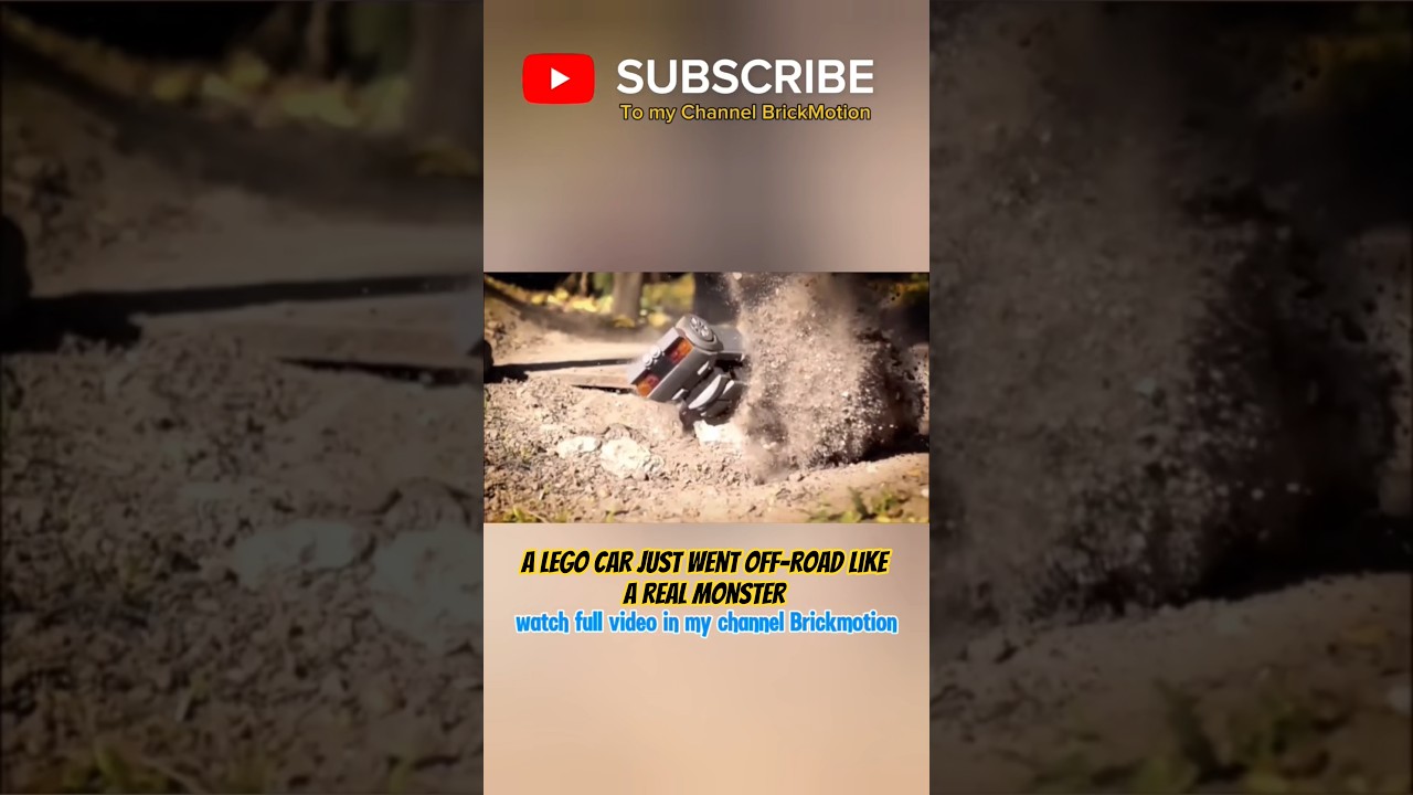 This LEGO won’t survive this crash…!
