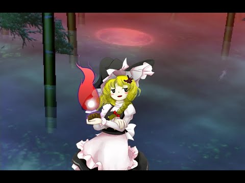 [Touhou 14: Double Dealing Character] Normal 1cc - MarisaB (Mouse Control + Focus while firing)