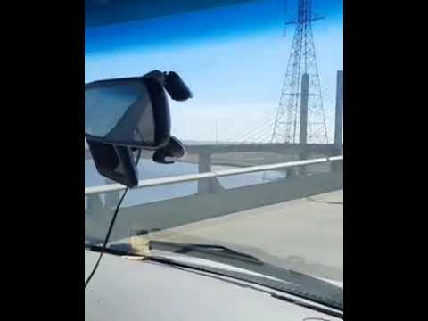 Rainbow Bridge highway 73 Bridge city Texas 17 states 12000 miles 12 months and 11 horrible bridges