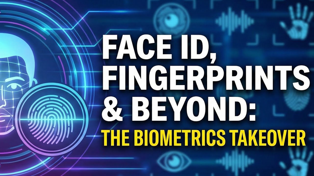 Face ID, Fingerprints & Beyond: The Biometrics Takeover #privacy #security #humanbody #facts #future