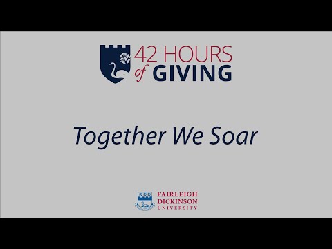 Uniting the FDU Community for 42 Hours of Giving