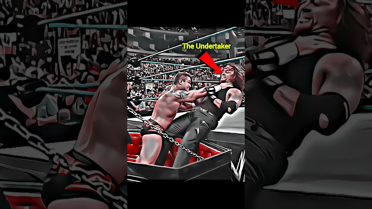 Randy Orton Shocking See The Undertaker Alive With Box Fire 😈 #shorts #wwe #theundertaker #wweshorts