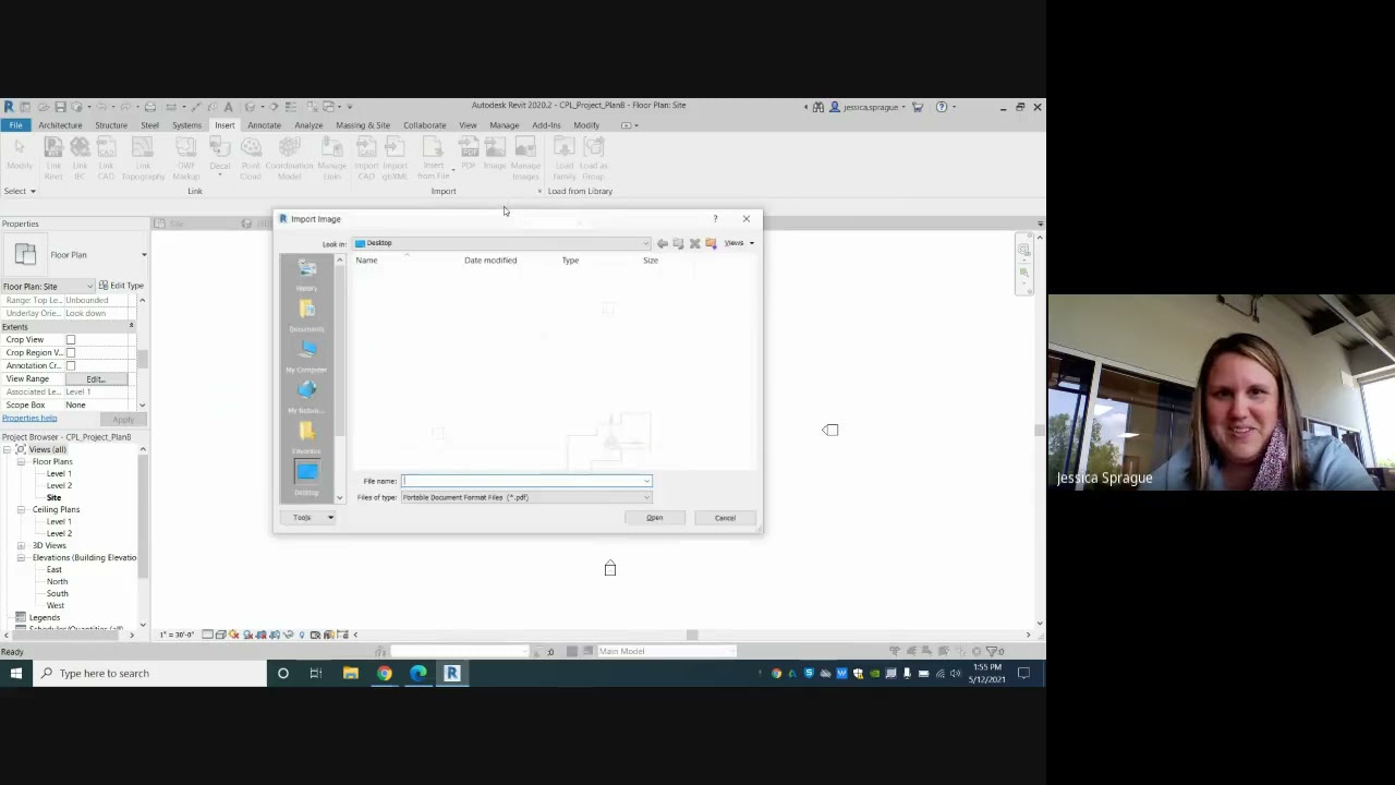 Creating Toposurface for Site Plan from PDF in Revit