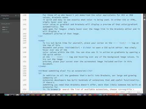 Complete Introduction to HTML5 - Text Editor (2/22)