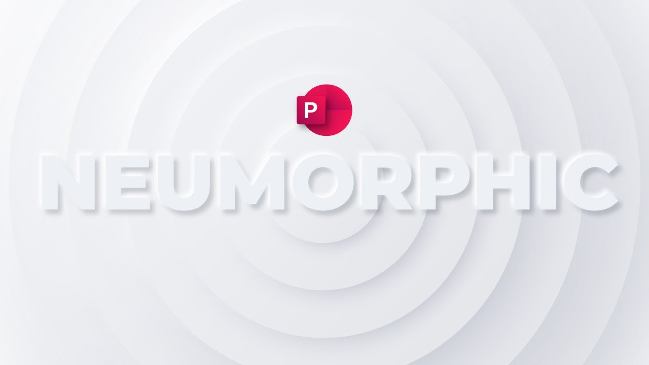 Animated PowerPoint Neumorphic Presentation