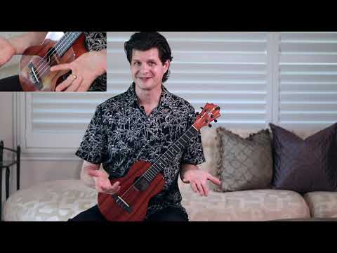 Fingerstyle Ukulele Cross String Exercises | Ukulele Lesson with Jeff Peterson