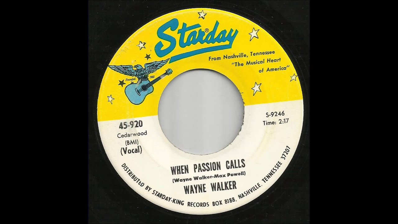 Wayne Walker - When Passion Calls