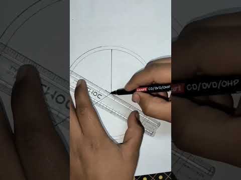 Easy to draw mercedes logo ????