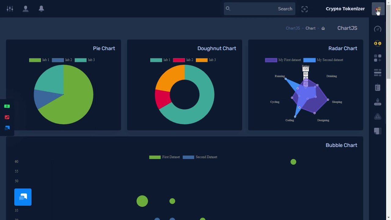 Crypto Tokenize Bootstrap 5 Admin Dashboard Template with Dark RTL Theme