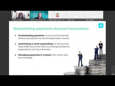 SME Finance Forum discussion about the importance of digital payments