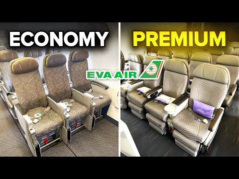 Eva Air ECONOMY vs. PREMIUM ECONOMY Comparison - Which Class Offers Better Value?
