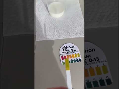 pH Paper Test of Milk 🥛| Acids and Bases Lab | pH Level of Milk | pH Scale