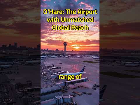 The Airport with Unmatched Global Reach #chicagoairport #ohareairport #globalconnectivity