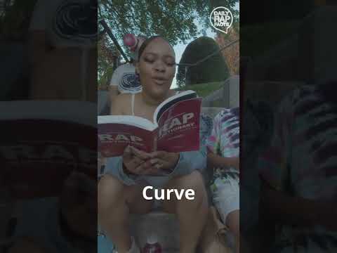 Boston woman defines "Curve" from the Rap Dictionary