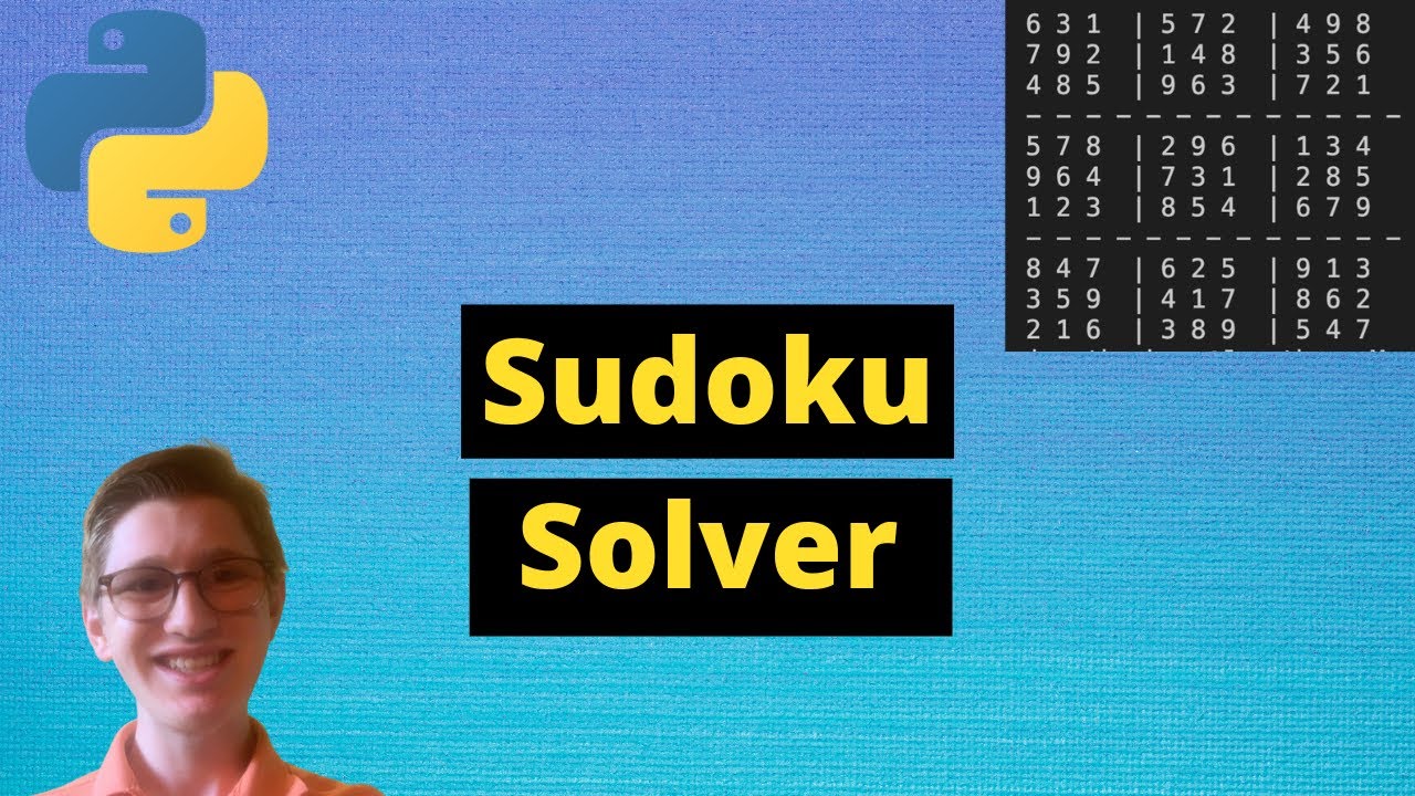 Solve Sudoku Instantly Using Python