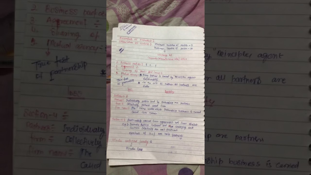 Free notes for all ca foundation student  I will upload a telegram id for pdf notes