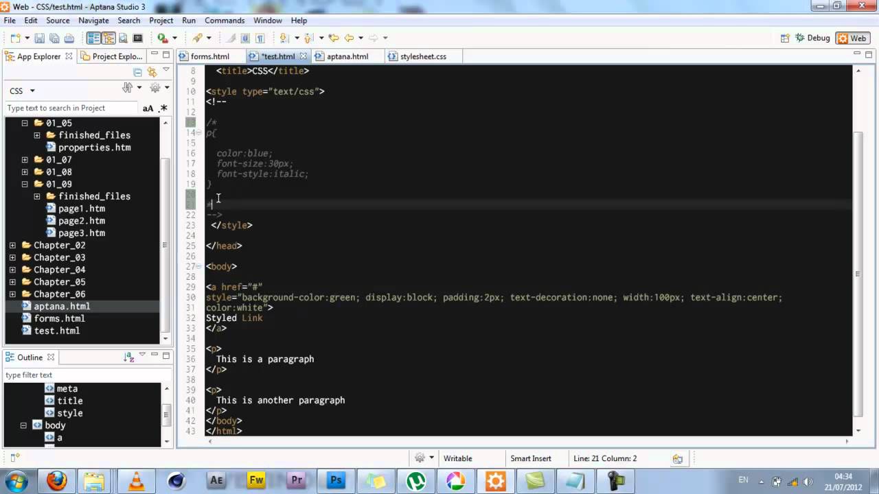 Introduction To Cascading Style Sheets Css