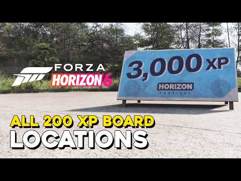 All Forza Horizon 6 Bonus Board locations