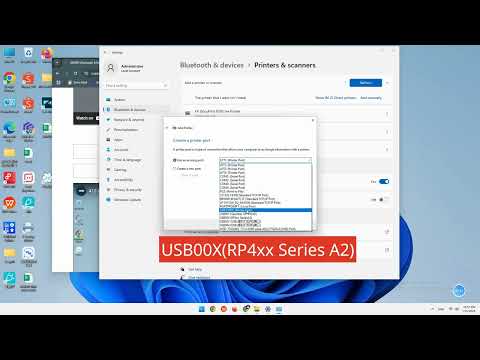 RP421 200DPI TSC USB WINDOWS