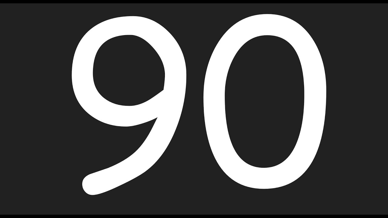 90 Second Countdown Timer