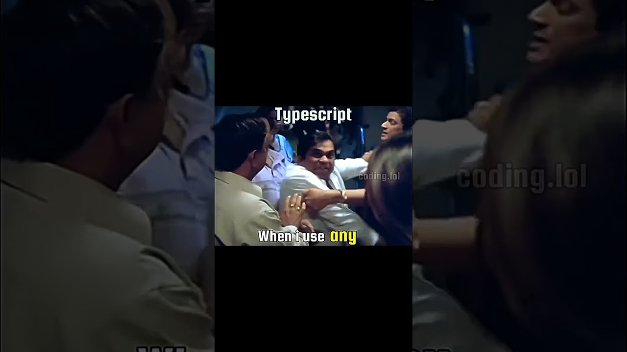 Typescript meme in development #coding #memecoding #programmerlife #coderush #programmer #memes #ts