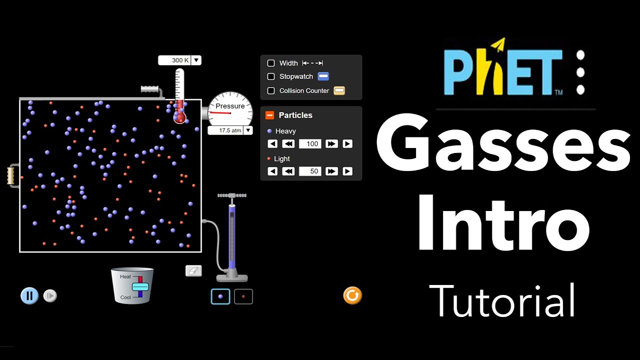 Phet Gasses Intro (Tutorial)