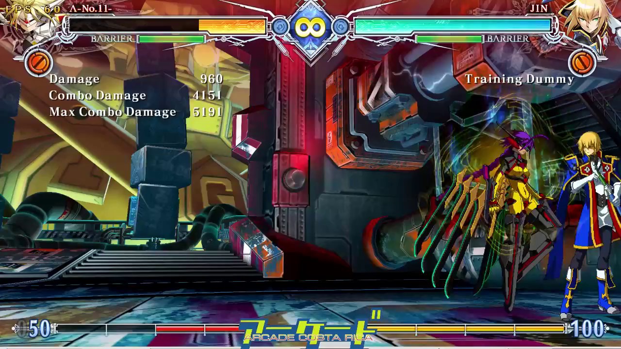 A pair of Lambda Combos in BBCF 2.0.