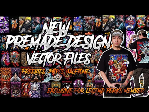 MEMBER ONLY NEW PREMADE DESIGN VECTOR FILES V1