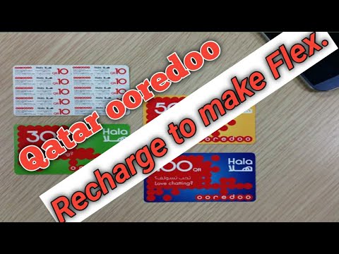 How to make Qatar ooredoo Recharge to flex? how to recharge by use flex.