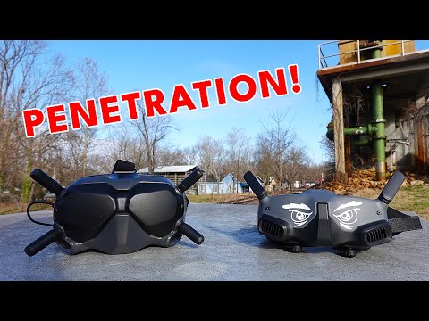 Goggles 2 vs V2 Goggles | O3 Air Unit BANDO Penetration test