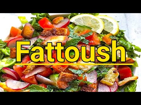 How to Pronounce Fattoush | What Is Fattoush | What Does Fattoush Mean? | 2025 Guide"