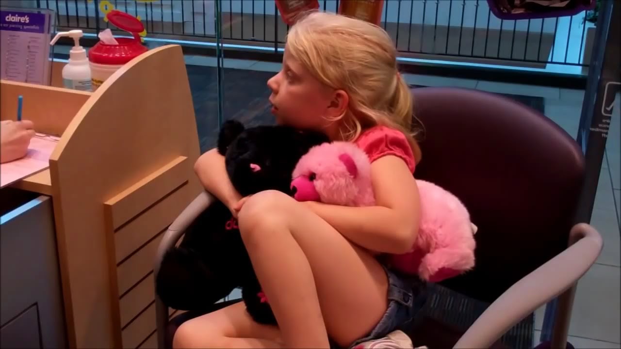 Ali Gets Her Ears Pierced