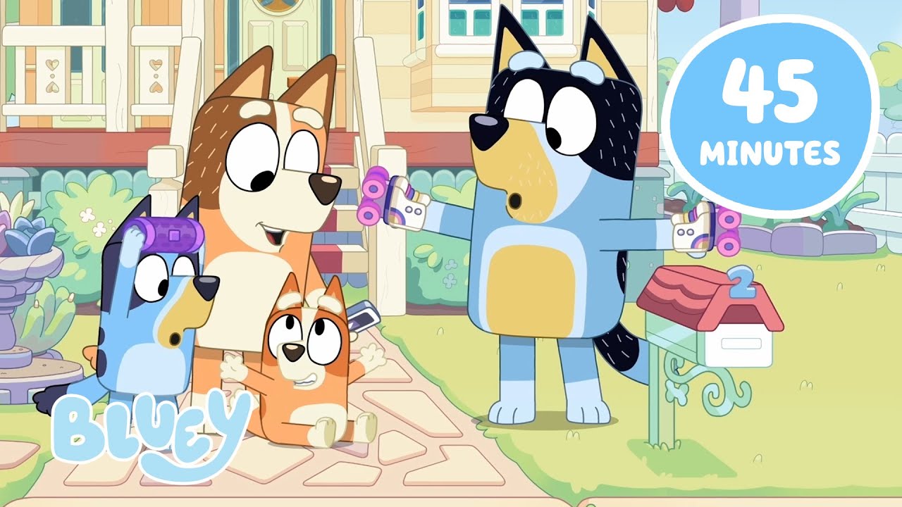 🔴LIVE: Lovely Bluey Moments with Bandit and Chilli 💙 🧡 | Bluey