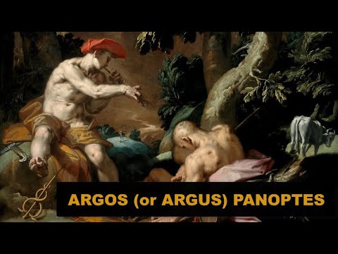 Argos Panoptes (or Argus Panoptes) – the 100 eye Giant! | Ancient ...