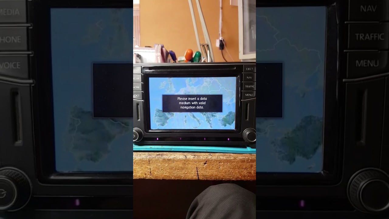 please insert a data medium with valid navigation data #shorts #navigation