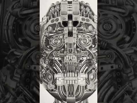 My. Robot - Drawing (120hrs +) #drawing #hyperrealism #art #robot