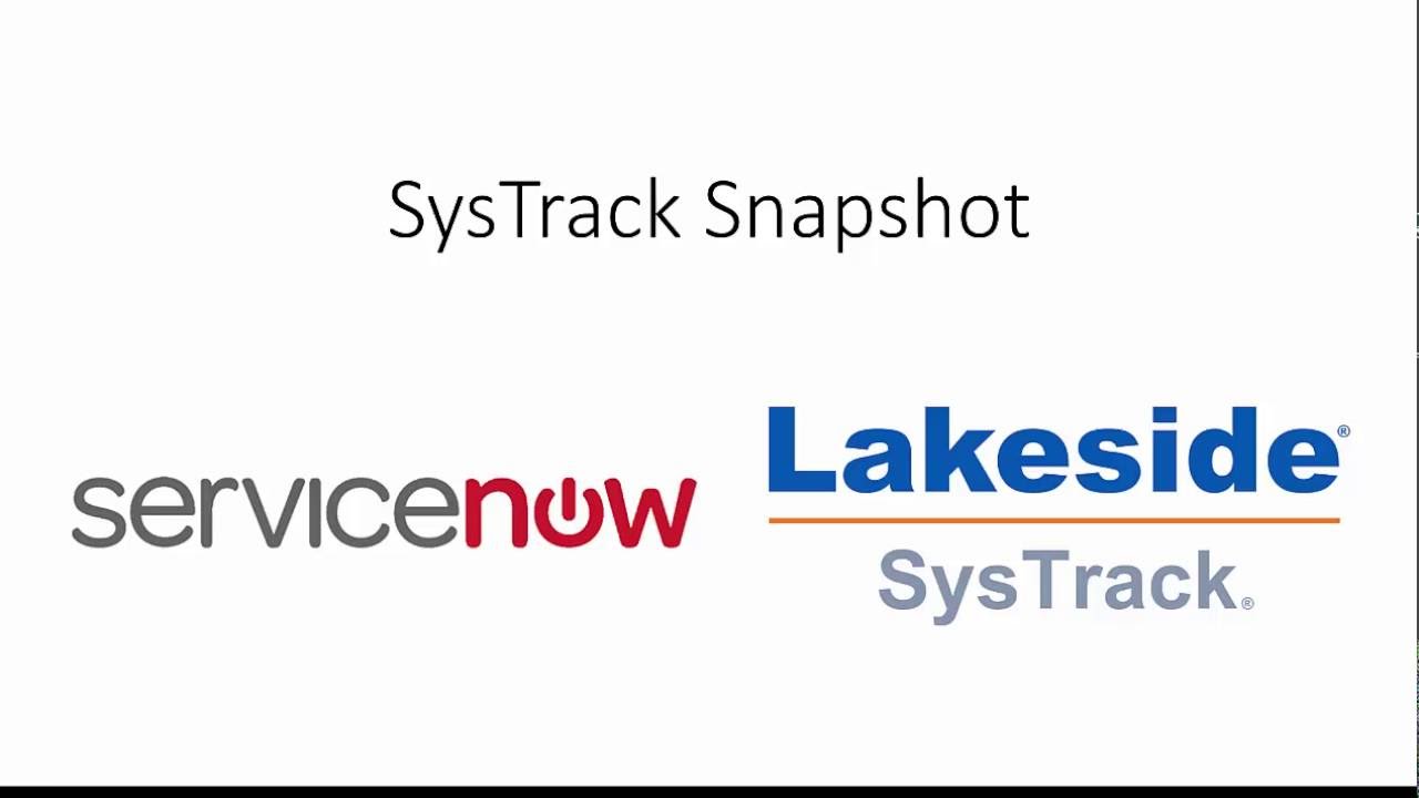 SysTrack Workspace Analytics for Service Now